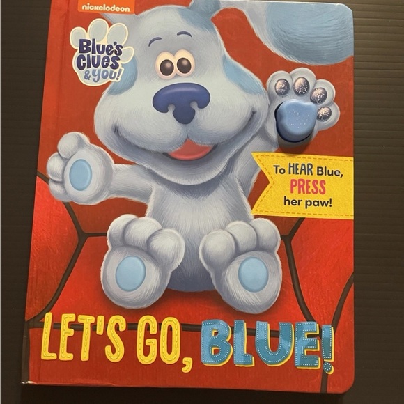 Nickelodeon | Toys | Blues Clues You Lets Go Blue Interactive Book ...